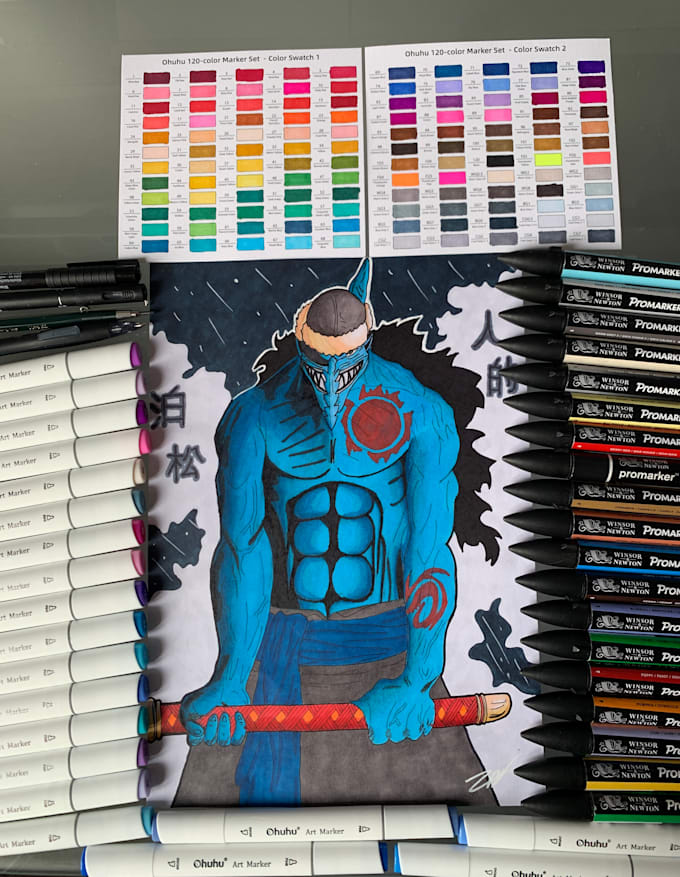 Draw your favorite character with the details you want by Hakendraw ...