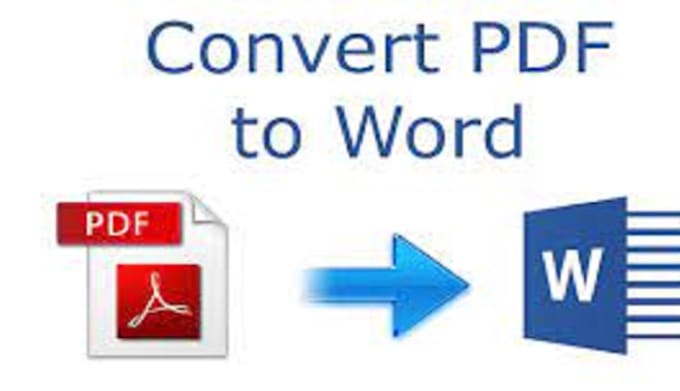 Convert pdf to word or word to pdf by Qondakula | Fiverr Convert pdf to word or word to pdf by Qondakula | Fiverr