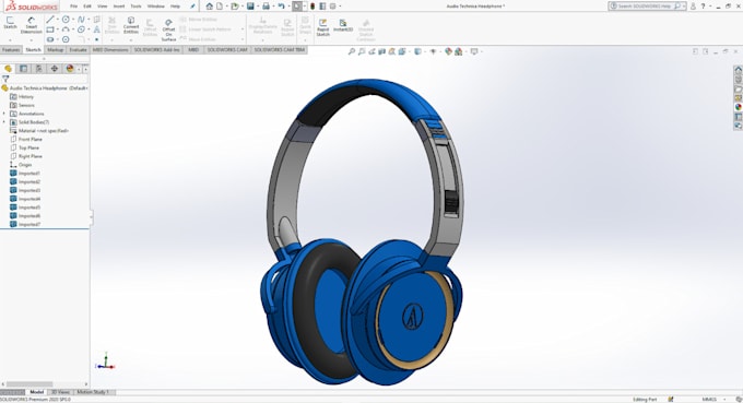 Make 3d cad design and 3d animation of product on solid works, 3d ...