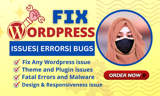 Fix Wordpress Issues Errors And Bugs Elementor Pro By Sadaffaryad Fiverr