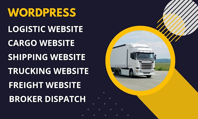 Build trucking, transport, travel, logistics, cargo, freight website by Axl_digital | Fiverr