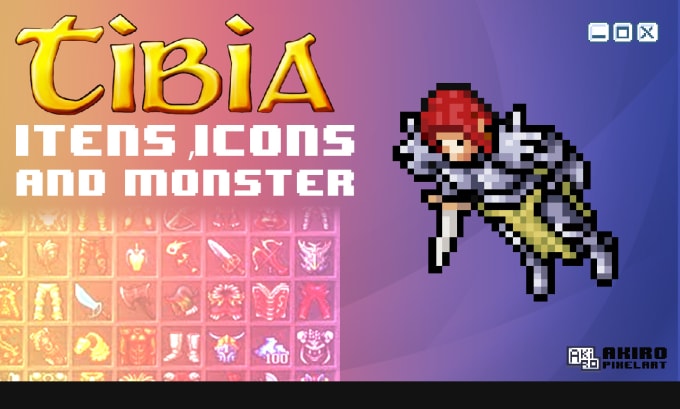 Create Tibia Sprites Monsters Or Itens For Your Project By Willaldra