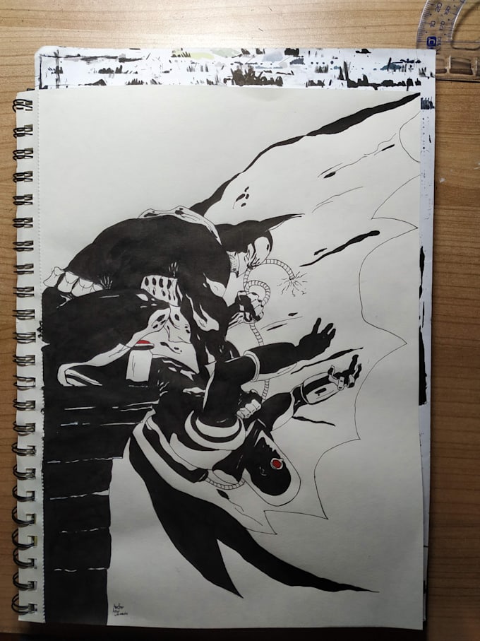 Comic book covers recreation by Ab_art_03 | Fiverr