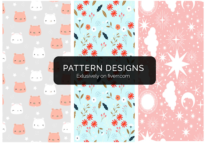 Create vector seamless textile repeat pattern design by Fariihaa | Fiverr