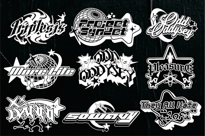 Design y2k style streetwear logo by Truststudio25 | Fiverr