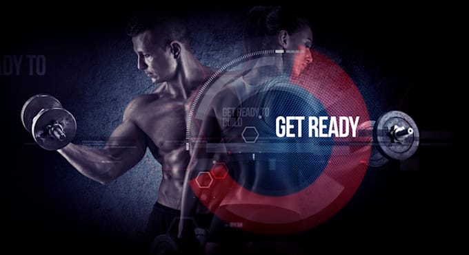 Design best gym fitness broadcast intro video animation by Mubeenawan10 ...