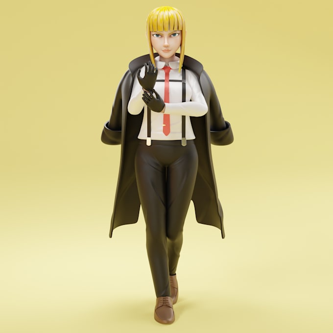 Make stylized concepts into 3d character models by Ary__art | Fiverr