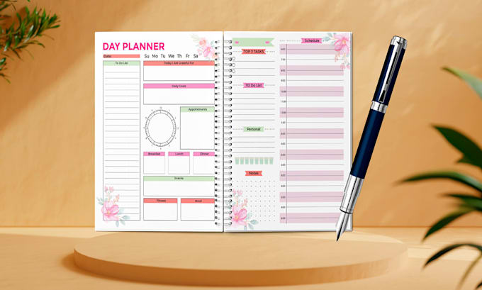 Do custom planner and journal design by Kdplocontent | Fiverr