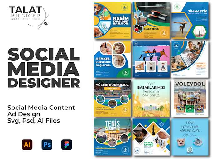 Design amazing social media posts by Enturktainment | Fiverr