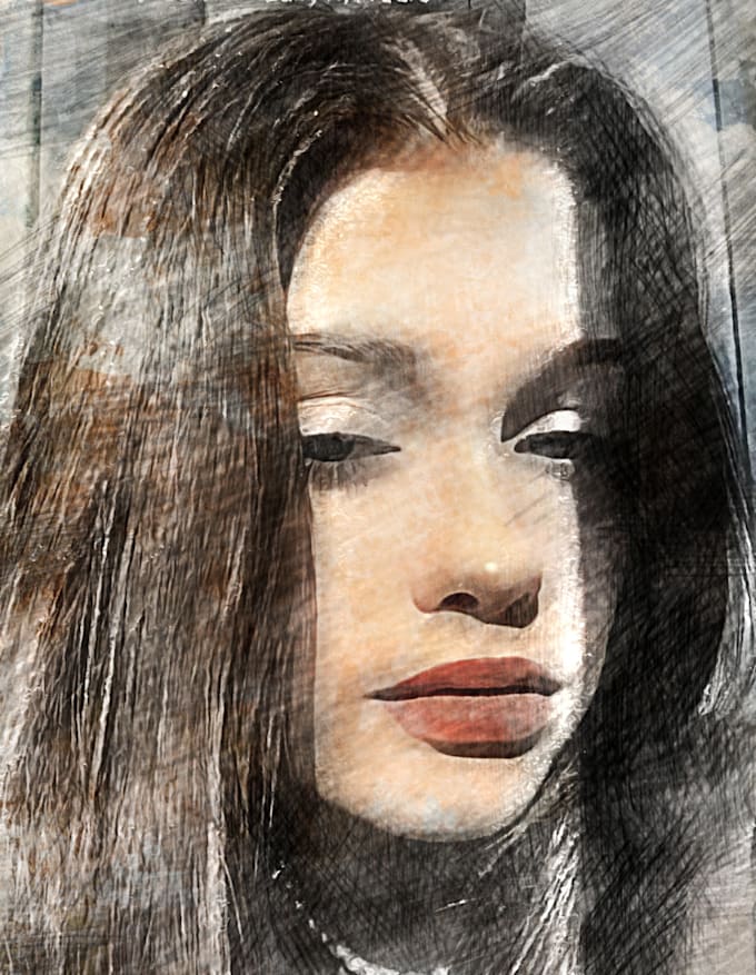 Draw Stylized Realistic Pencil Portrait From Your Images By Lowprice974 Fiverr 