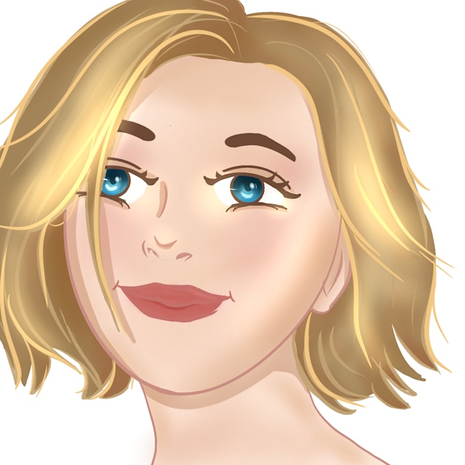 Draw a profile picture for you by Romy_eva | Fiverr
