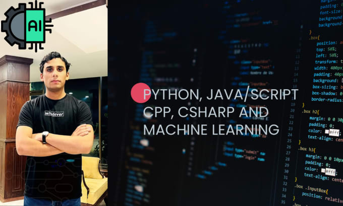 Do html css java python, machine learning tasks, python django ... Do html css java python, machine learning tasks, python django ...