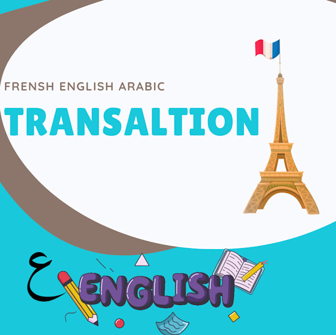 Provide english french spanish and arabic translations by Dolilette ...