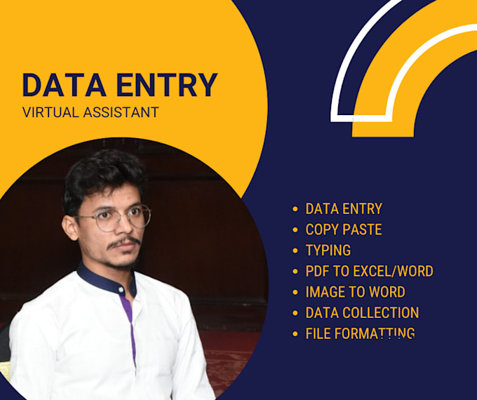 Do excel data entry, copy paste, typing, and file convert by Irfan5854 ...