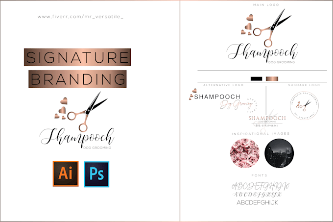 Design custom signature branding kit by Mr_versatile_ | Fiverr