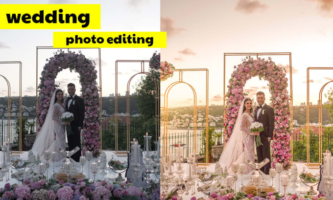 Editing wedding photos in lightroom by Maricdragan | Fiverr
