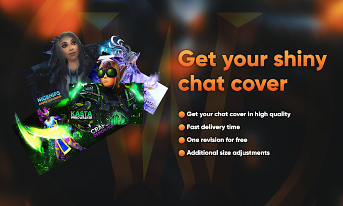Design your unique chat cover in no time by Intersensus | Fiverr