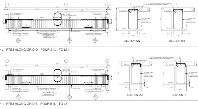 Do reinforced concrete beam detailing by Ryansooknari323 | Fiverr