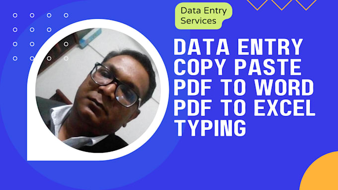 Do excel data entry, copy paste, typing, pdf to word by Imtiazahmed7851 ...