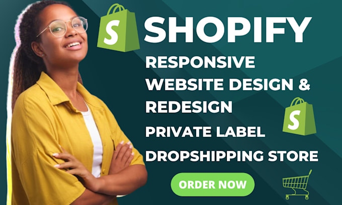 Develop shopify website speed one product dropshipping shopify store ...