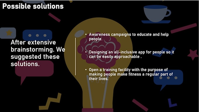 Create a professional and well designed presentation based on your ...