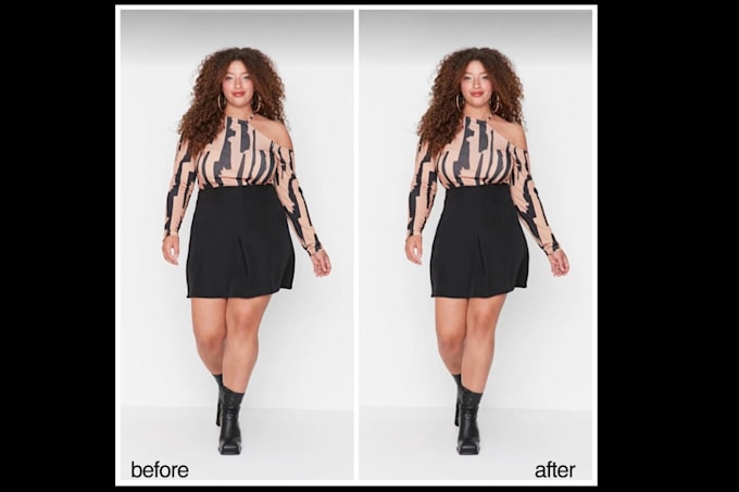Do professional photoshop body transform edit by Tandismedia | Fiverr