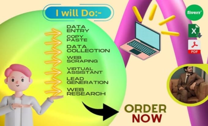 Do basic research and data collection skills by Tehseenrafique | Fiverr