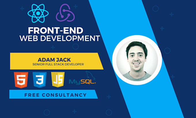Do Front End Web Development In React Js Bootstrap By Oneplaceforsoft Fiverr
