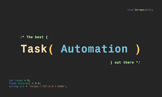 Automate any of your tasks in python by Eekk2k2 | Fiverr