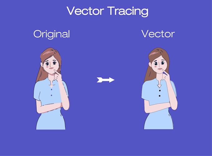 Do a nice any vectorization logo tracing or portrat tracing by Lizza_gubaa | Fiverr