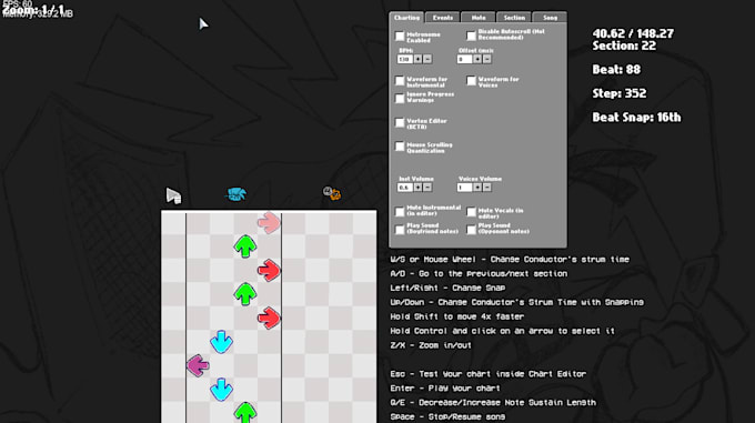Chart your fnf songs quickly by Matthewfnf | Fiverr