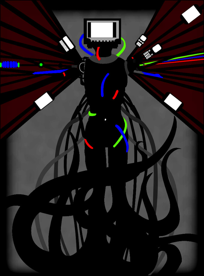 Do something weird art, horror art by Anton_rangel | Fiverr