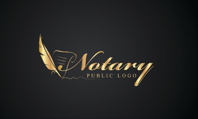 Do notary logo for your business by Rayhancreations | Fiverr
