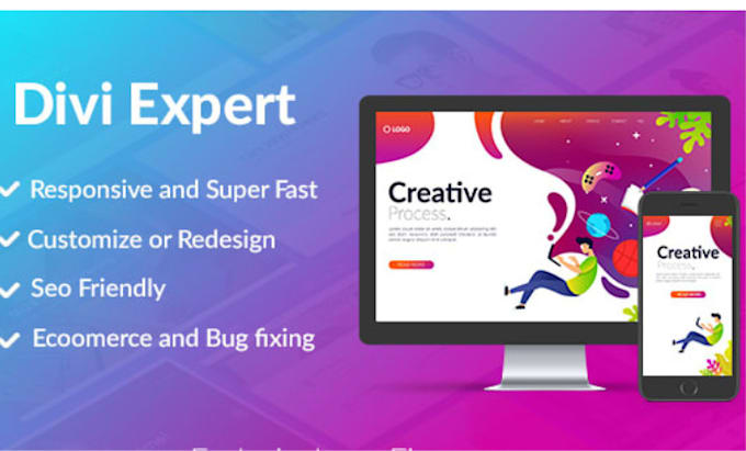 Design redesign build a responsive wordpress website with divi by Mrsagheer102 | Fiverr