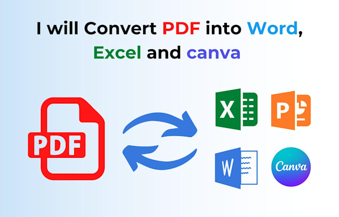 Do Pdf To Word Handwriting To Word Convert Scan Pdf To Excel By Shahzaib Art Fiverr