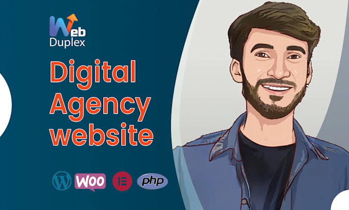 Develop digital agency website for your business by Techisol110 | Fiverr
