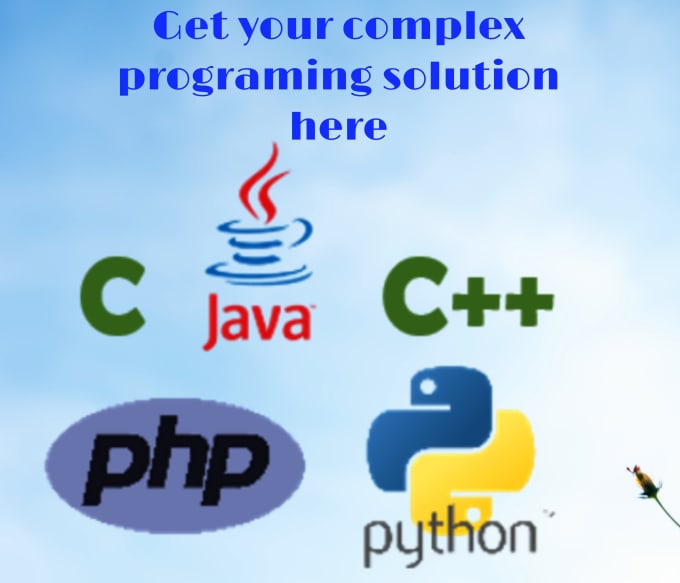 Code Your C Language Cpp C Sharp Java And Python Programming Tasks Projects By Imiiking123