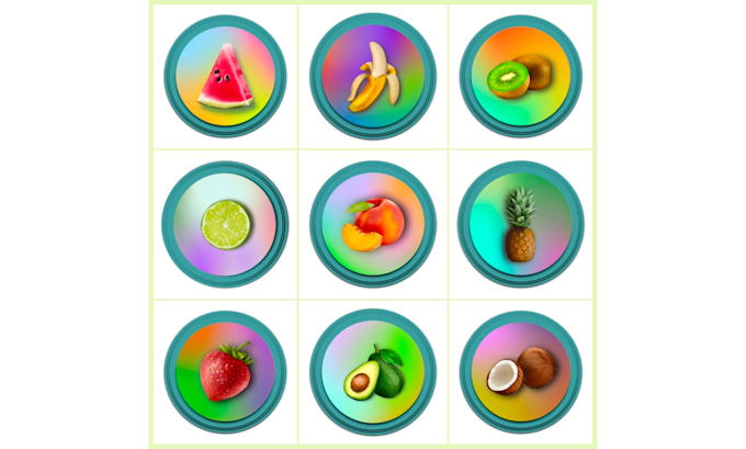 Create simple fruits nft for you by Cansukivancli | Fiverr