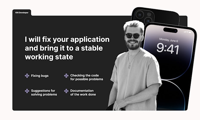 Fix and improve your ios app by Henadzibah | Fiverr