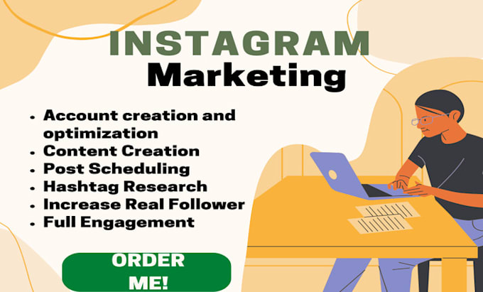 Create, promote, and manage instagram account by Monjurulmowla | Fiverr