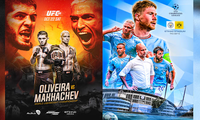 Design flyer or poster for professional sports team by Fahimsgfx | Fiverr
