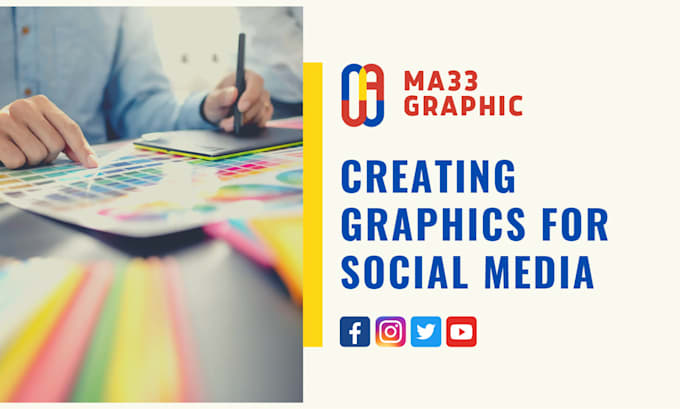 Graphic design for social media by Ma33graphic | Fiverr