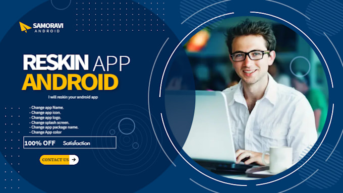 Reskin and modify your code source android by Samoravi | Fiverr
