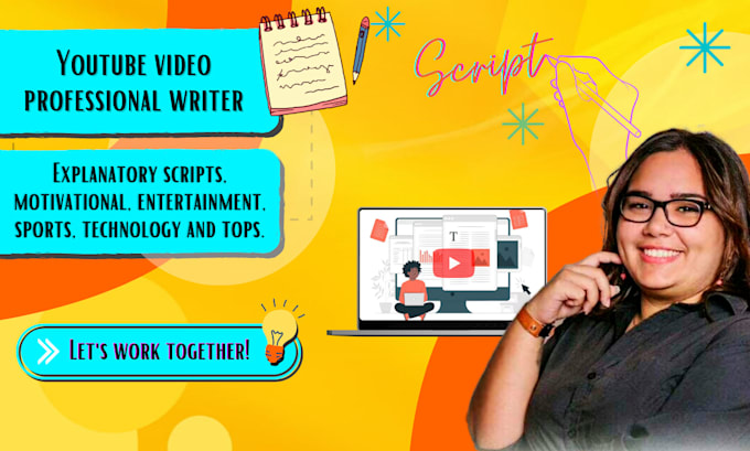 Research and write your youtube video script by Andreemour | Fiverr