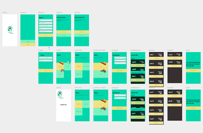 Make screen designs for your project by Mohd_huzaifa | Fiverr