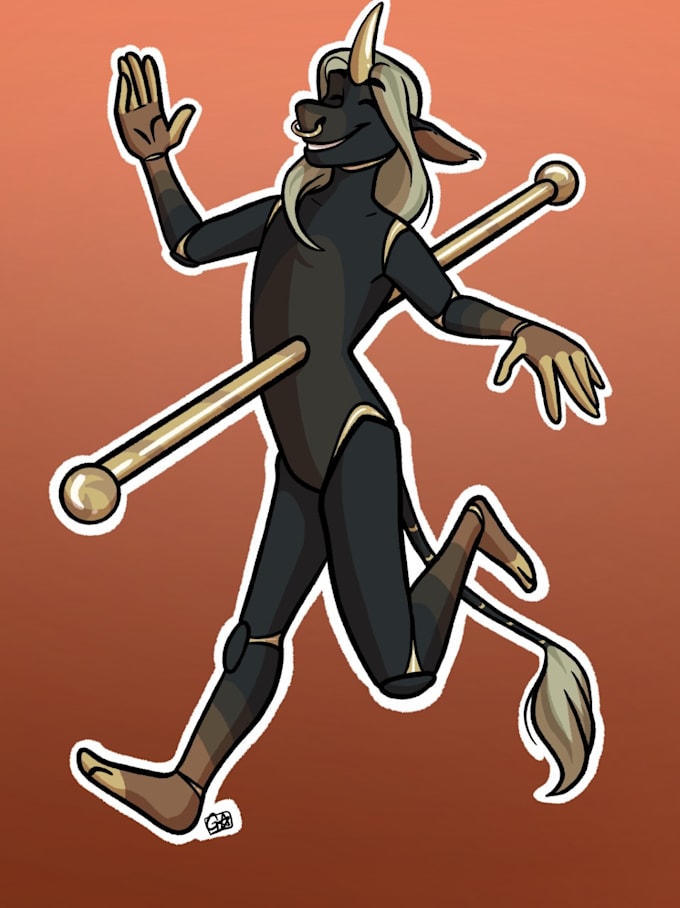 Draw custom art of your fursona by Toddbod | Fiverr