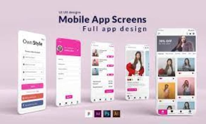 Do dashboard ui design, website ui, mobile app ui design in figma or ...
