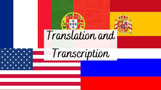 Do translations, transcriptions, proofreading, text editing, logo ...