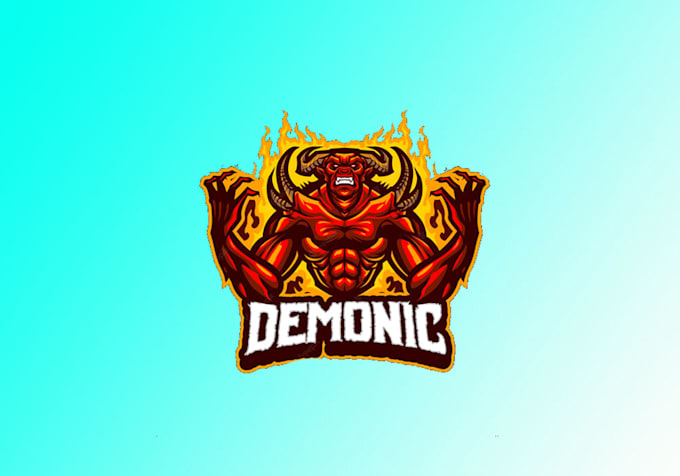 Design outstanding demon mascot sport logo with express delivery by ...