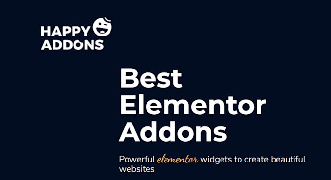 Install happy addons pro for elementor by Mrmilon06 | Fiverr